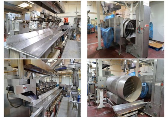 CRETORS popcorn line in Willich, Germany