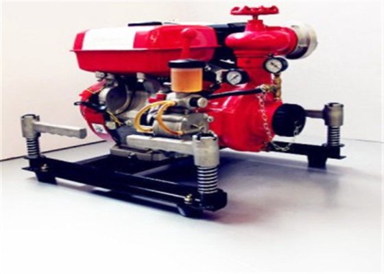 Low Pressure Special Vehicles Hand Start Fire Pump φ65mm Inlet Pipe ...