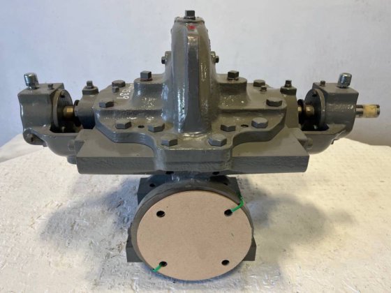 Flowserve 3LR-9A 3x4 Horizontal Split Case Pump, Cast Iron, #98504 in ...