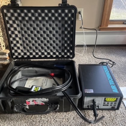 ATI AIR TECHNIQUES TDA-2G AEROSOL PHOTOMETER w TDA-2SP SCANNING PROBE ...