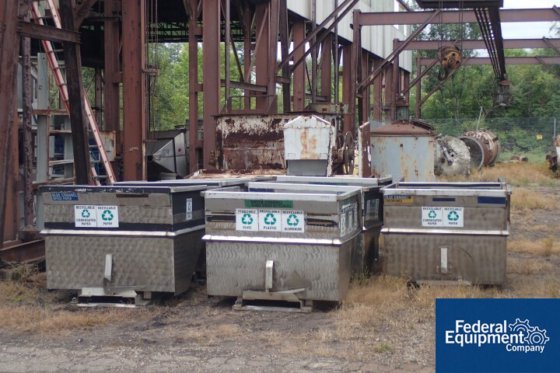 3 Cu Yard Self Dumping Hopper, S/S in Cleveland, OH, USA