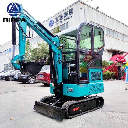 Rippa Mini Excavator Escavator Mini Excavator Hydraulic R328 1.8 Ton ...