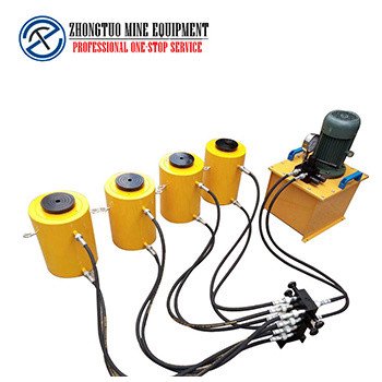 Prestressing Post Tension Multi Strand Stressing Hydraulic Jack in Xi ...