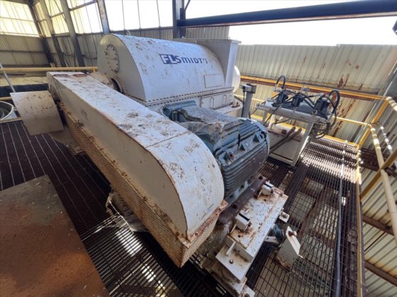 Bird FLSMIDTH stainless steel decanter centrifuge measuring ...