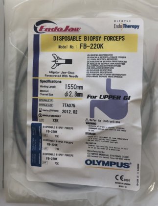 Olympus FB-220K/222U Disposable Biopsy Forceps alligator jaw-step ...