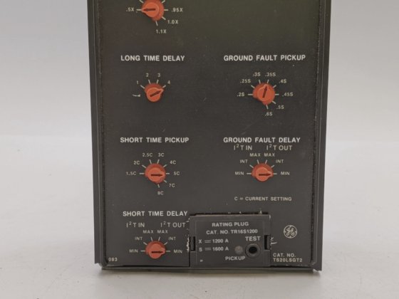 RMS-9 TS20LSGT2 Micro Versa Trip Programmer TR16S1200 1200A Rating Plug ...