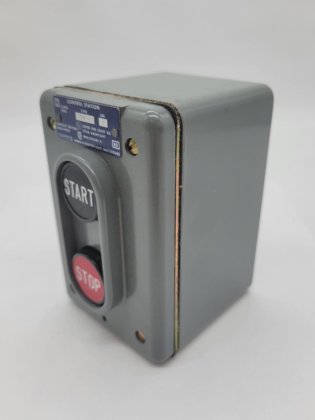 Square D 9001BW240 2-Unit Pushbutton Control Station Start Stop 600V ...