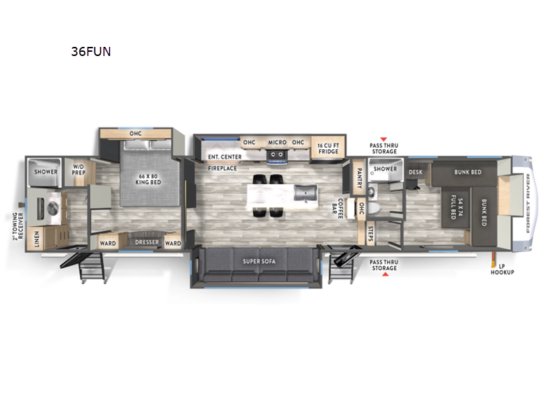 2026 Forest River RV Cardinal 36FUN in United States