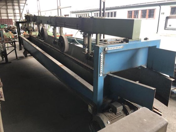 Soderhamn Eriksson Outfeed conveyor after edger in Karlholmsbruk, Sweden