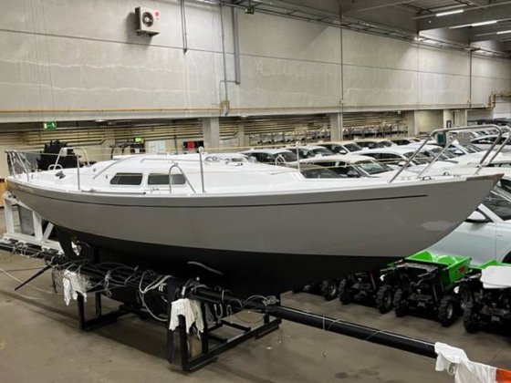 1977 Volvo L90M Marieholm IF26 classic sailingyacht in Haaften, Netherlands