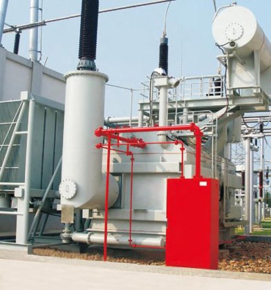 Nitrogen injection based power transformer fire protection system for ...