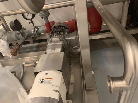 Rebuilt HTST Tubular Pasteurizer in Florida, USA