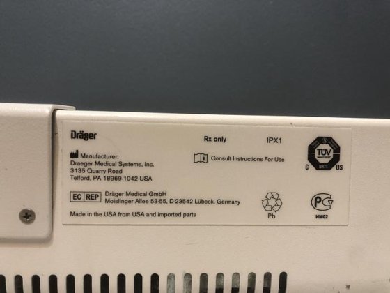 Dräger Infinity Kappa Patient Monitor CPU Base in Saarbrücken, Germany