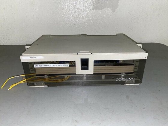 CORNING 3U Fiber Patch Panel w/ Bulk Heads in Shippensburg, PA, USA