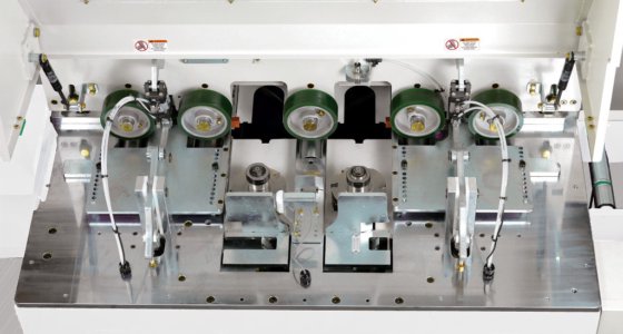 Cantek EM12 Continuous Throughfeed End Matcher in United States