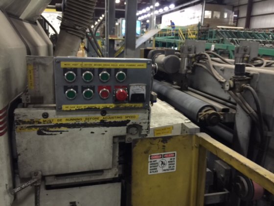 Mereen Johnson 441 Rip Saw with Cameron Automation Infeed in USA
