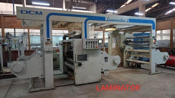 DCM Solventless Laminator Line in Europe