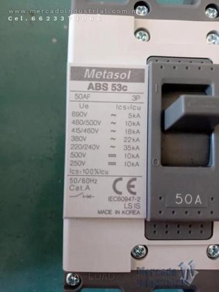 Metasol ABS53c MCCB. in Mexicali, Mexico