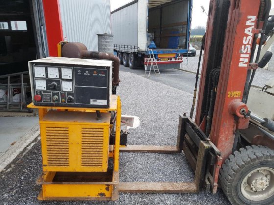 SDMO generator set in Le Raincy, Île-de-France, France