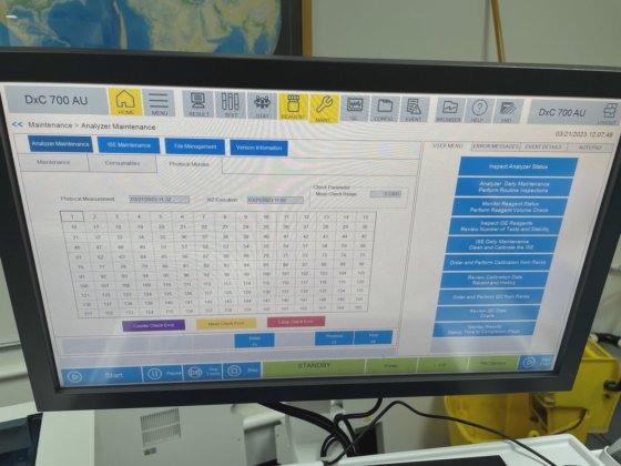 Beckman Coulter DxC 700 AU in California, USA