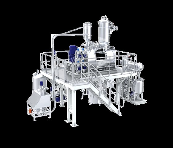Horizontal Vacuum Drying System (Plough Type) in Shanghai, China