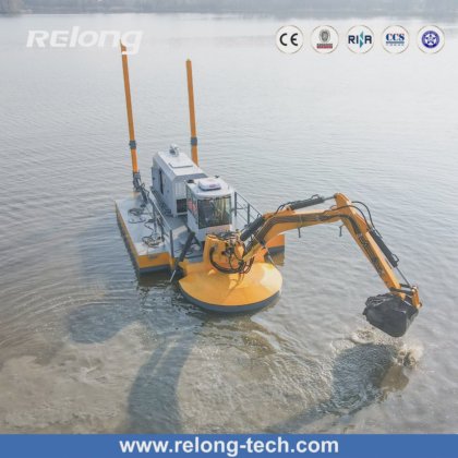 Amphibious Multipurpose Workboat for Swamp & Shallow Water Projects ...