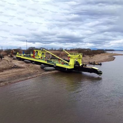 River Sand Vessel Cutter Suction Dredger Mud Dredger Machine to Extract ...