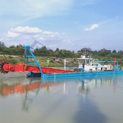 River Sand Vessel Cutter Suction Dredger Mud Dredger Machine to Extract ...