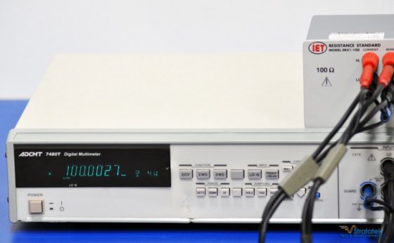 ADCMT 7480T 8.5 Digit Multimeter Advantest Digital Multimeter 8 1/2 ...
