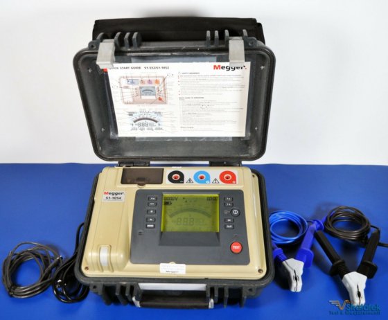 Megger S1-1054 10kV Insulation Resistance Tester Megohmmeter - NIST ...