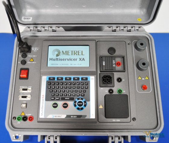 Metrel MI 3321 MultiServicerXA PAT Tester Insulation Resistance HiPot ...