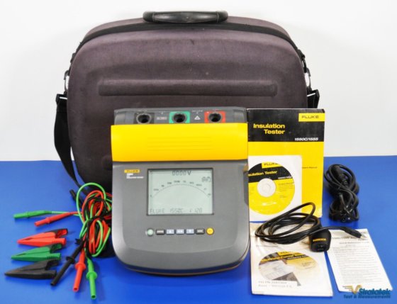 Fluke 1550C 5kV Insulation Tester MegOhmMeter - NIST Calibrated in ...