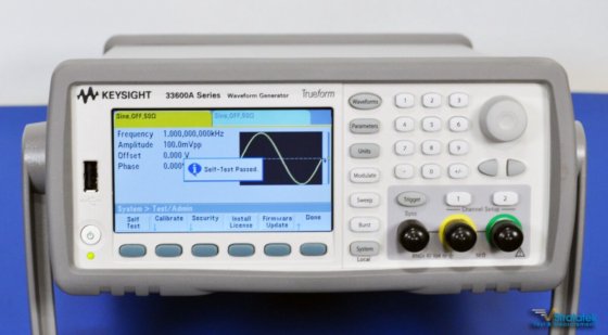 Keysight 33622A 120MHz Waveform Generator 2 Channel AWG 1 GS/s in ...