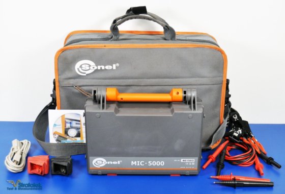 Sonel MIC-5000 5kV Insulation Resistance Tester MegohmMeter NIST ...