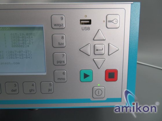Ceta differential pressure loss leak tester CETATEST 815 in Borken, Germany