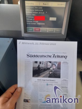 TA Instruments TMA Q400 Thermomechanical Analyzer in Borken, Germany