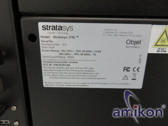 Stratasys 3D Printer PolyJet Printer J750 in Borken, North Rhine ...