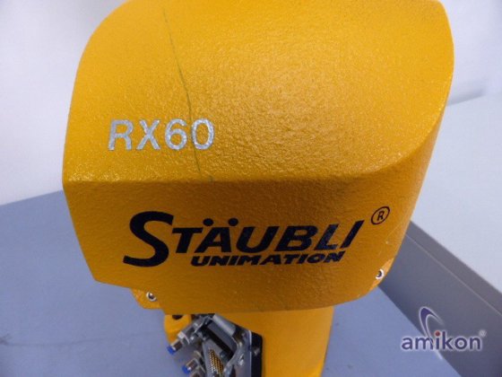 Stäubli robot RX 60 L with control u. Hand control in Borken, Germany
