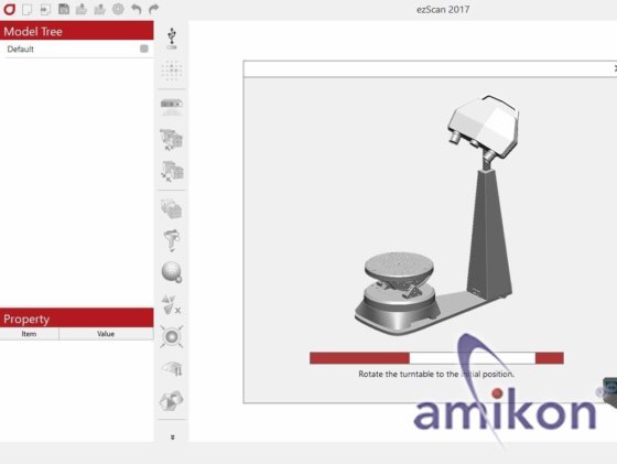 3D Scanner Rexcan CS2 + 3-axis swivel table TA 300+ in Borken, North Rhine-Westphalia, Germany