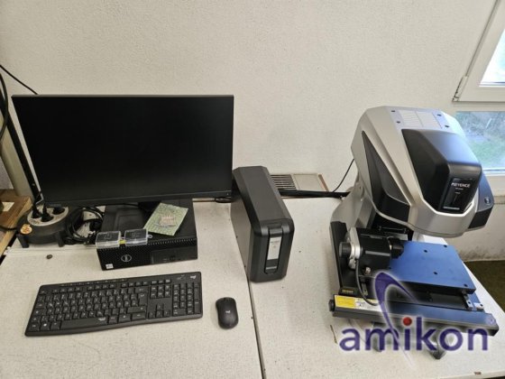 Keyence VR-6000 + VR-6200 measuring head 3D profilometer in Borken, Germany