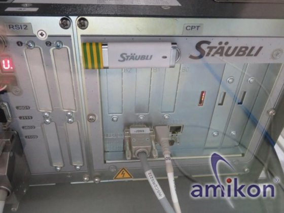 Assembly unit with Stäubli TX90 ESD six-axis robot with Stäubli CS8C ...