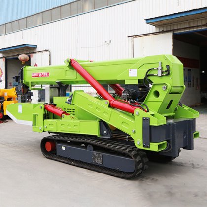 Equipped With Self-propelled Spider Cranes Multi-function 8T Rotating ...