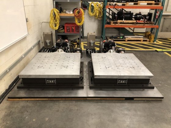 MTS Horizontal Vibration Table MTS Shake Table in Warren, MI, USA
