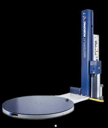 Robopac Masterplat Semi-Automatic Stretch Wrapper (86″ Height) in ...