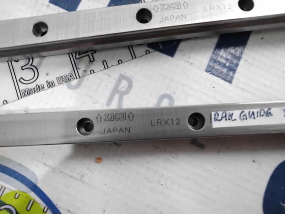 IKO LRX12 X600160 X AXIS RAIL GUIDE ROLLER LINEAR MOTION in Largo, FL, USA