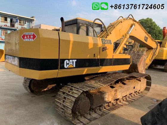20t Japan Origin Caterpillar E200B excavator, 0.7M3 Cat E200B with ...