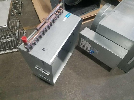 Price SDV SINGLE DUCT TERMINAL UNIT Duct Valve Damper & Hot Water ...