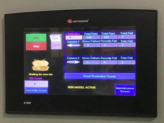 UNITRONICS Display screen V200-18-E5B in Warehouse