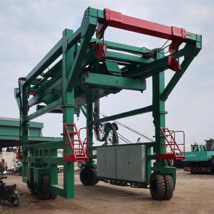 Small Shipping Container Straddle Carrier Lift 70 Ton Low Price ...