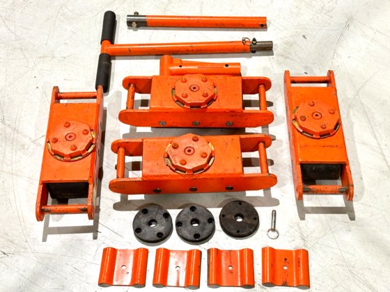MultiTon Machine Skates Kit w/ Rotating Head in Baroda Township, MI, USA